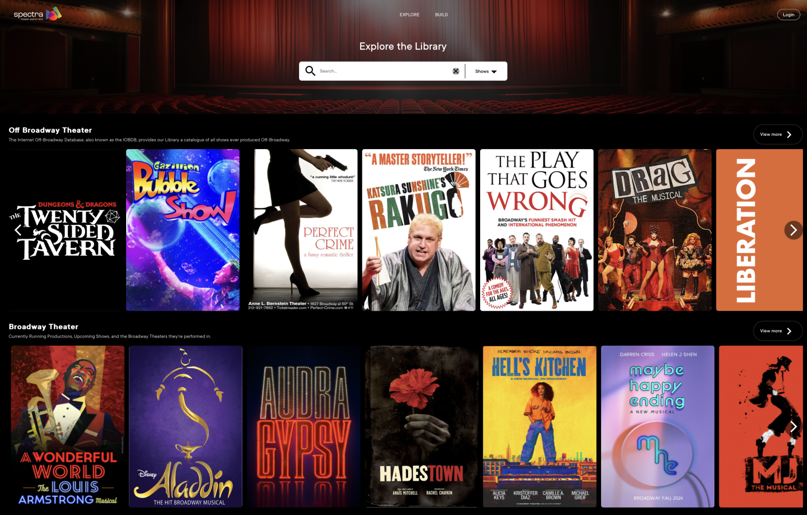 Spectra Launches a Online Community for Theater-Makers- Arts News Now